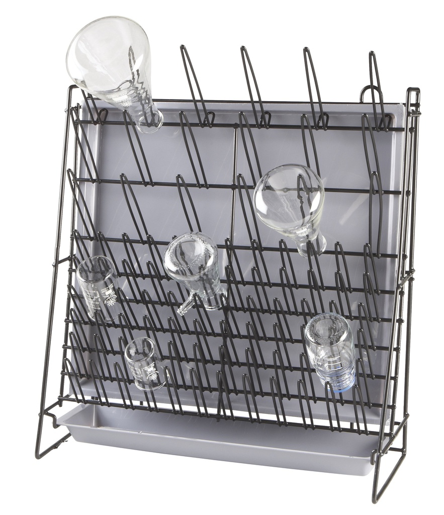 Versatile Wire Glassware Drying Rack | LabECX
